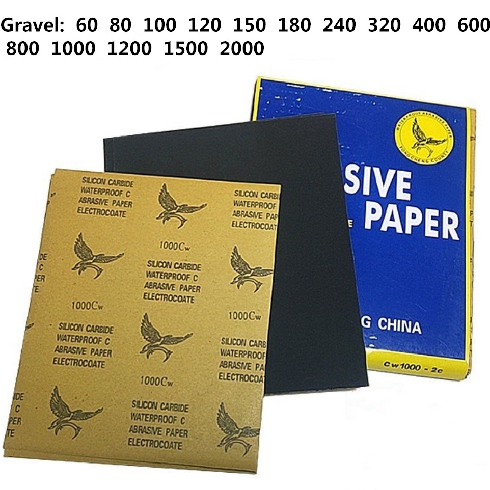 【Korea】sandpaper liha Eagle waterproof #60/80/120/150/180/240/320/400 ...