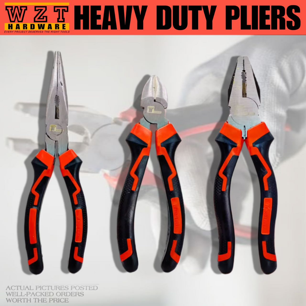 HEAVY DUTY PLIERS 8" MULTIFUNCTIONAL TOOLS NOVA BULL HIGH QUALITY HAND ...