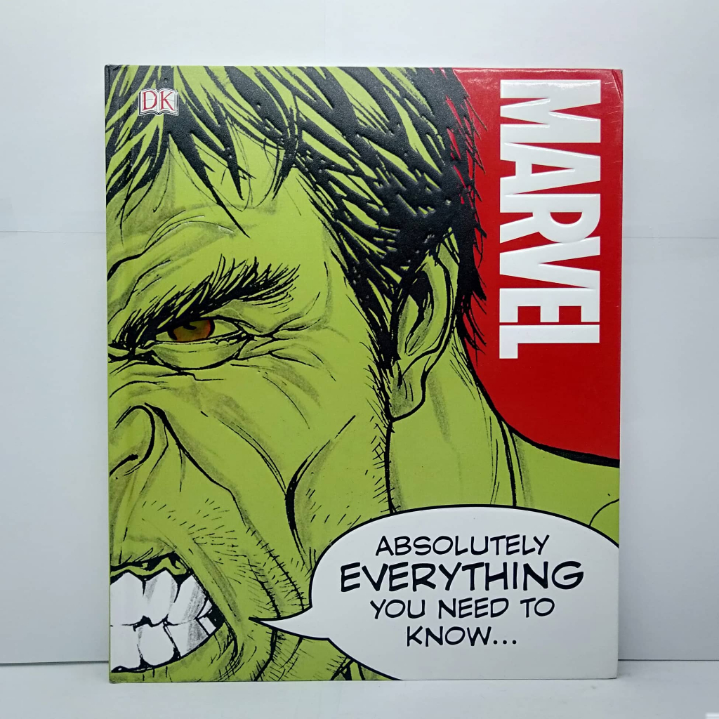 MARVEL ABSOLUTELY EVERYTHING YOU NEED TO KNOW (HARDCOVER) | Shopee ...