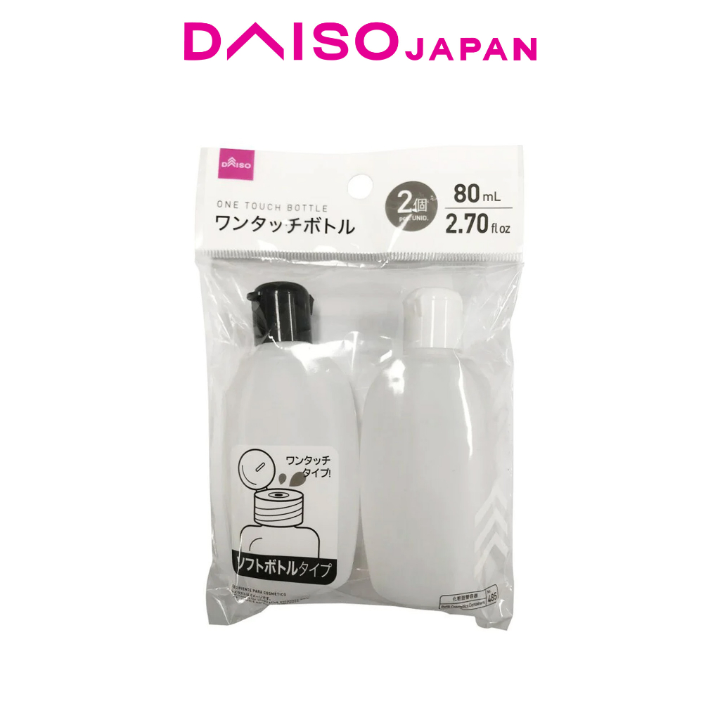 Daiso One-Touch Refill Bottle (80ml, 2 pieces) | Shopee Philippines