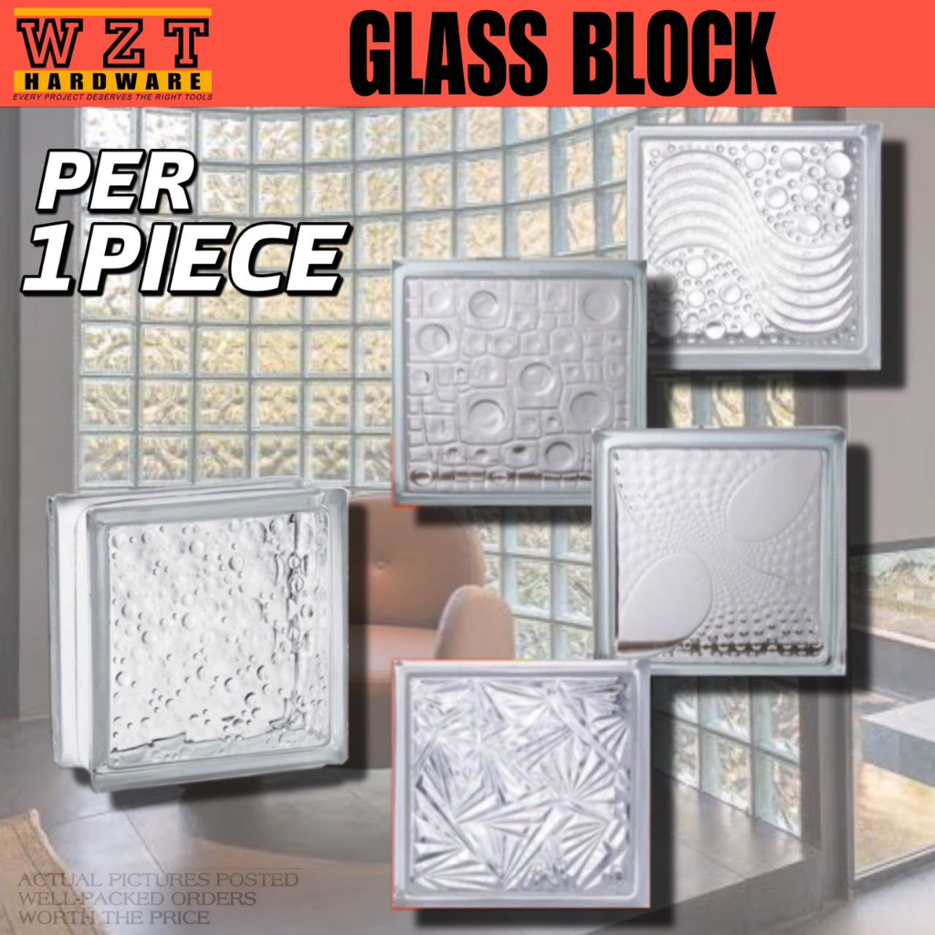 PER PIECE HIGH QUALITY NOVA BULL GLASS BLOCK FOR WALL WINDOWS DESIGN ...