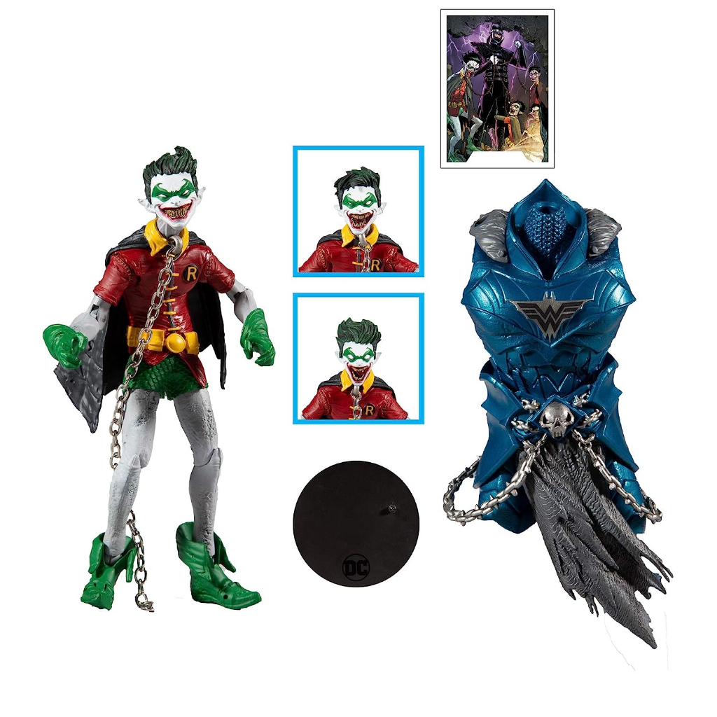 DC Multiverse Wave 2 Robin Crow 7-Inch Scale Action Figure Smiling ...