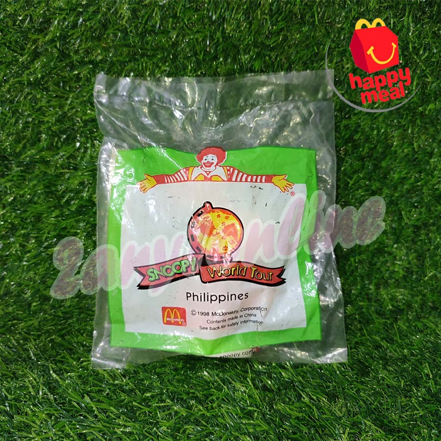 1998 Mcdo Snoopy World Tour - PHILIPPINES (Sealed) | Shopee Philippines