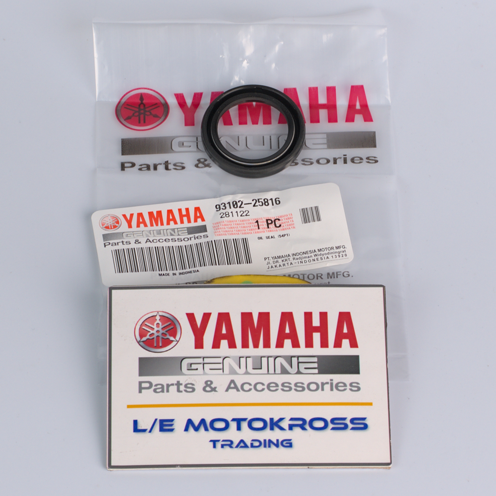 Genuine Original Yamaha Oil Seal Pulley Side 93102-25816 Mio i 125 Soul ...