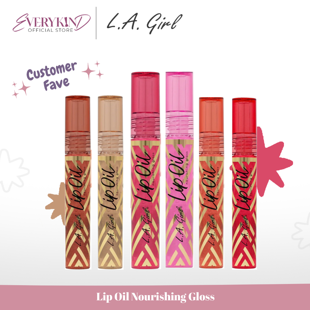 LA Girl Lip Oil Nourishing Lip Gloss | Shopee Philippines