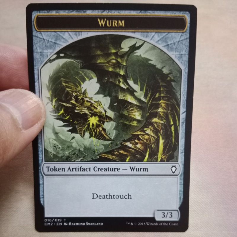 Wurm Token with Deathtouch (Magic the Gathering) | Shopee Philippines