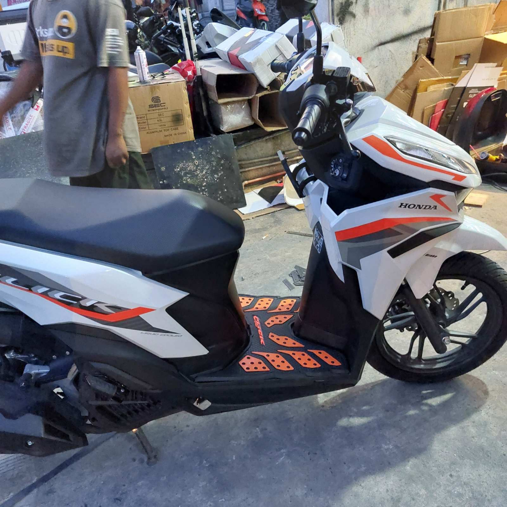 Honda Click 125i 150i for V3 V2 V1 heavy duty rubber matting color ...