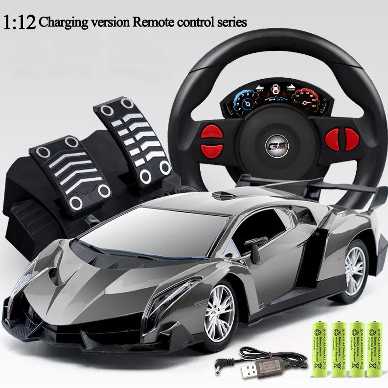 Simulation Game Steering Wheel 1:12 Gravity Sensing 4x4 Steering Wheel ...