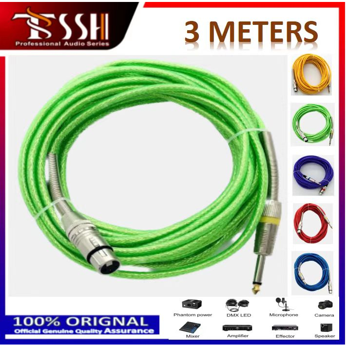 FTstar 3M Colorful Quality Heavy Duty Short and Long Spring Microphone ...