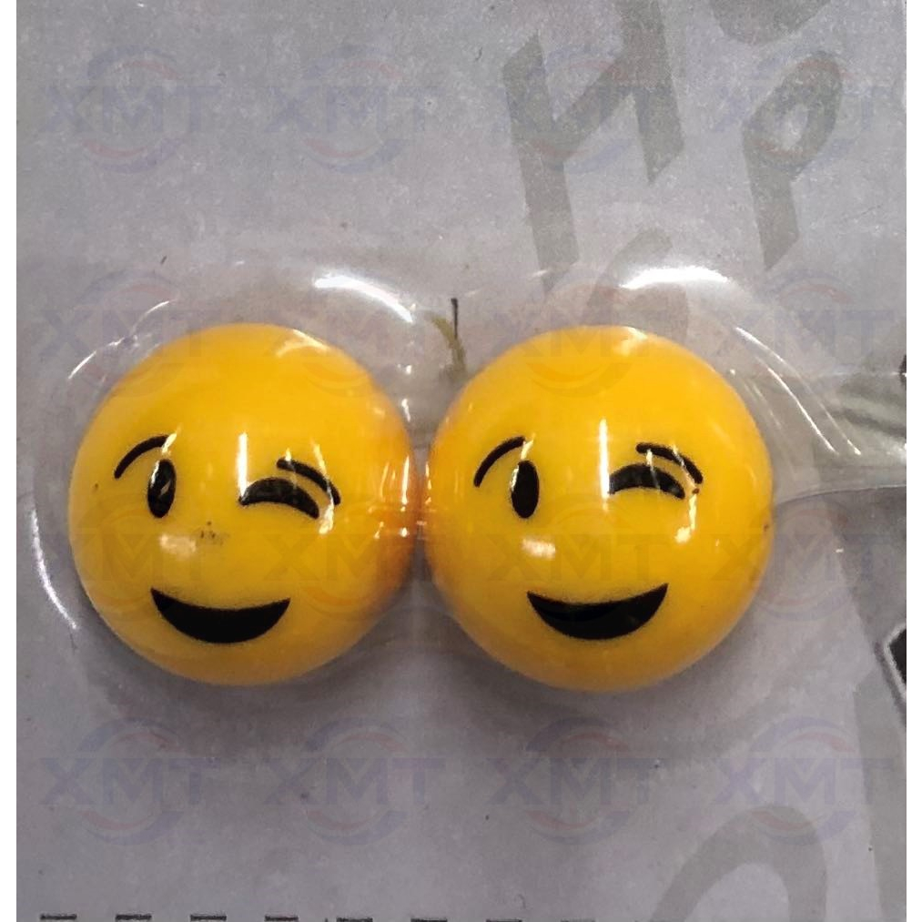 Tire Valve Cap/Pito Cap Universal for Bicycle/Motorcycle/Car Emoji ...