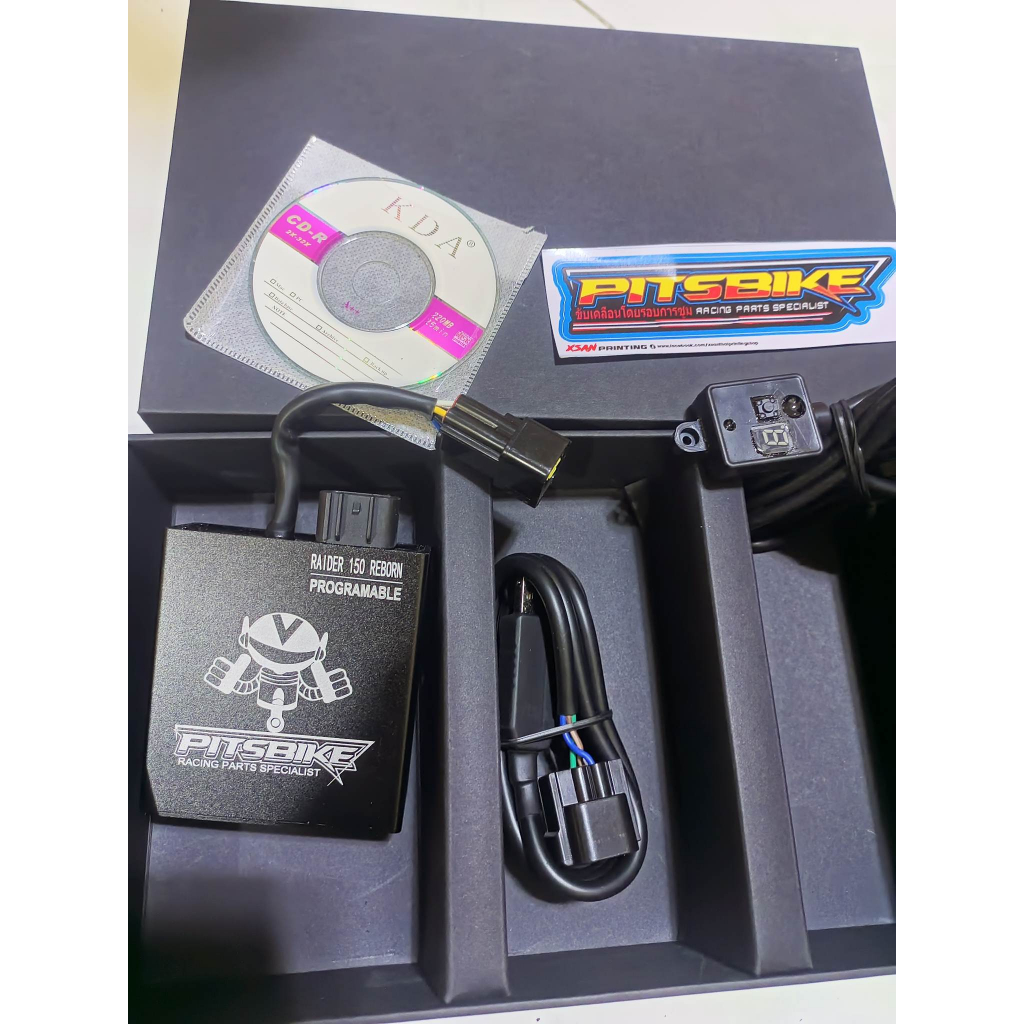 PITSBIKE RAIDER 150 CARB REBORN PROGRAMABLE RACING CDI VERSION 3 RAPID ...