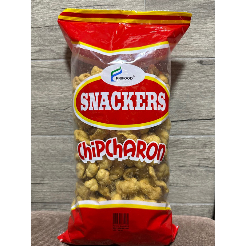Snackers Chipcharon Siling Labuyo / Pinoy bawang 415g. | Shopee Philippines