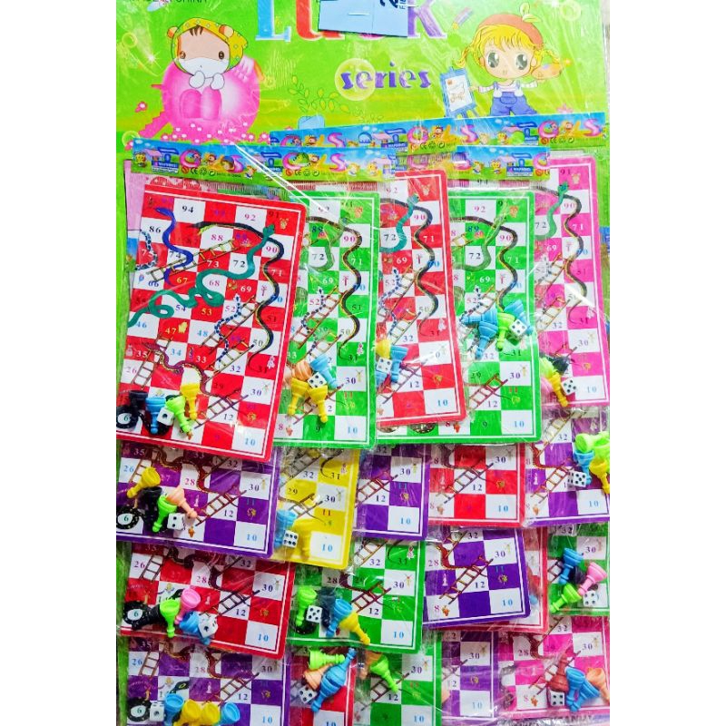 SNAKE AND LADDER | 20 PIECES IN A PAD | Shopee Philippines