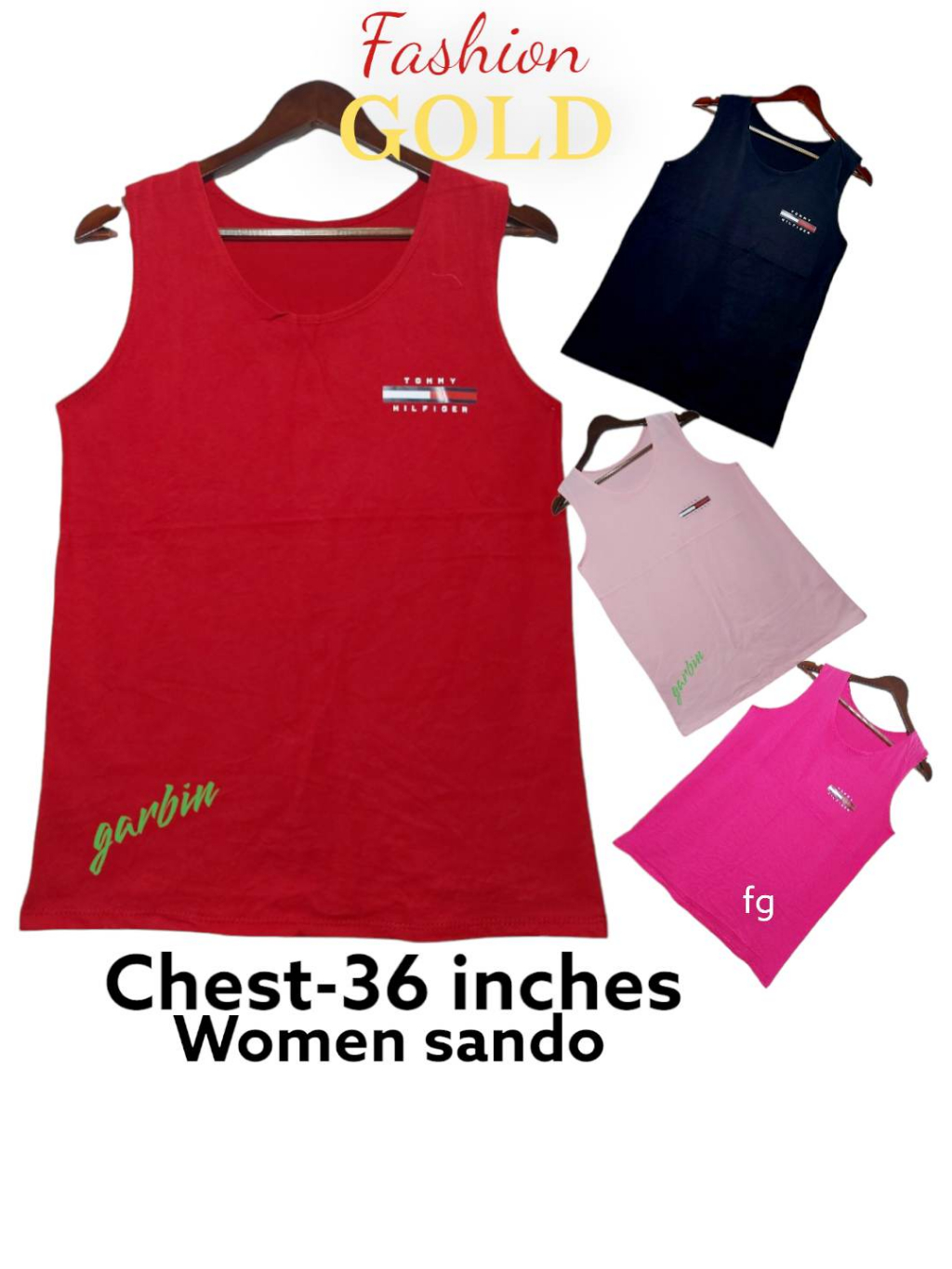 FG (M-L) Plain Cotton Sando for Women Medium to Large Size (Free-size ...