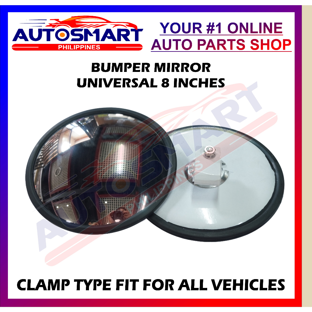 1 PC BUMPER MIRROR UNIVERSAL 8 INCHES FOR ALL VEHICLES | Shopee Philippines