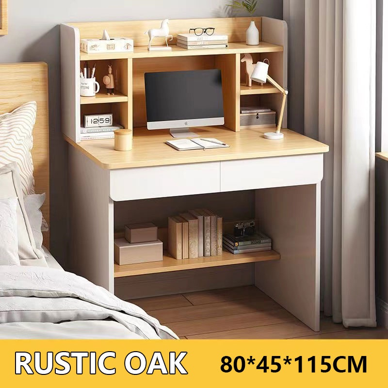 CozyIKEA Computer Table & Book Shelf Study Table & Drawer Cabinet ...