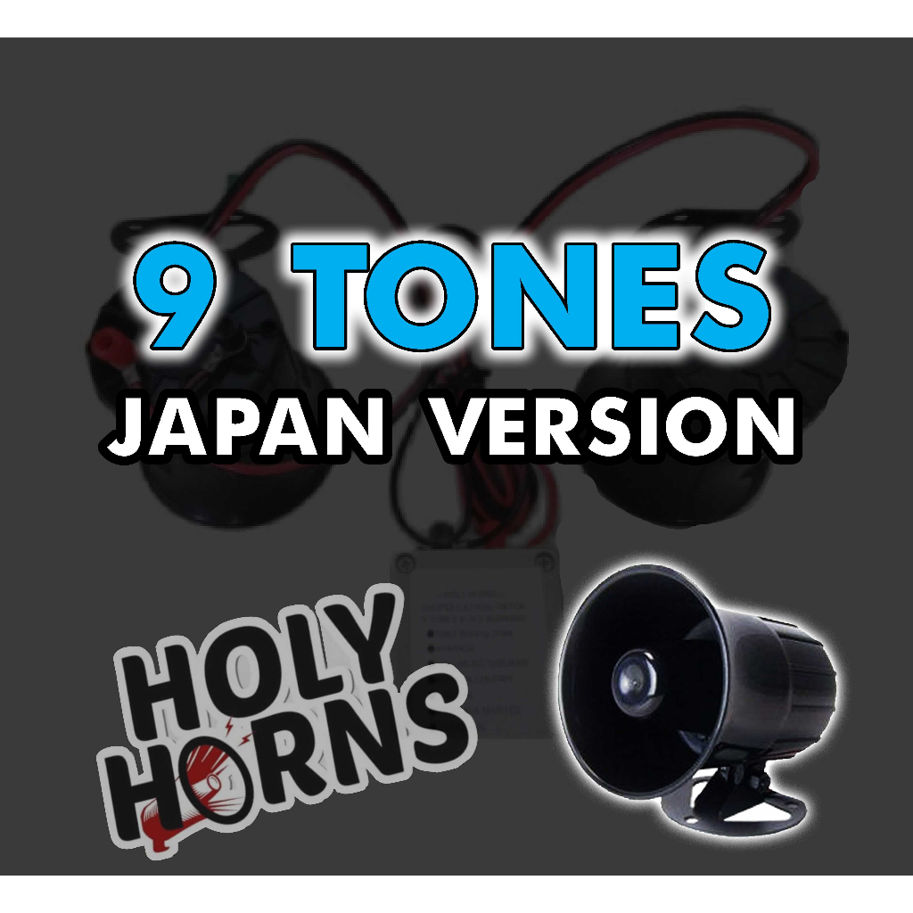 9 TONES VOICE WARNING JAPAN VERSION 12-24v | Shopee Philippines