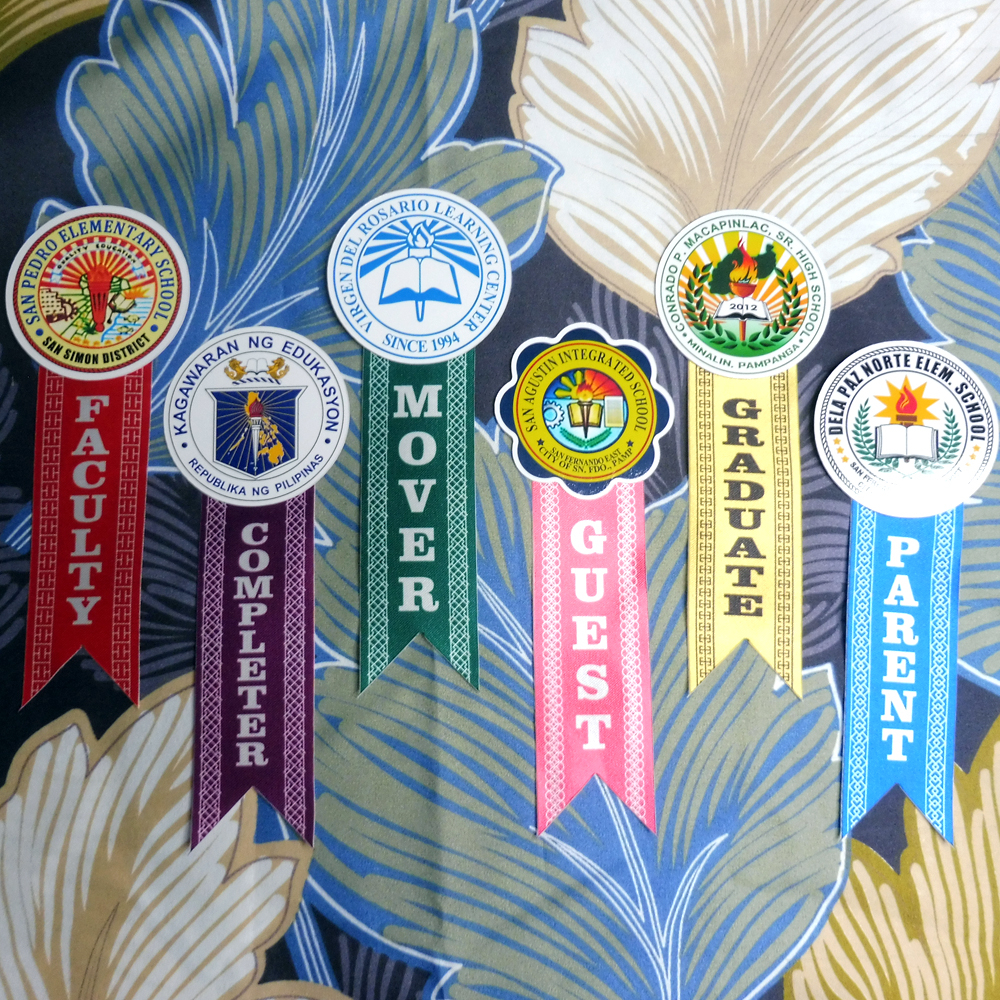 Graduation Ribbon Recognition Awards with Head Logo Personalized ...