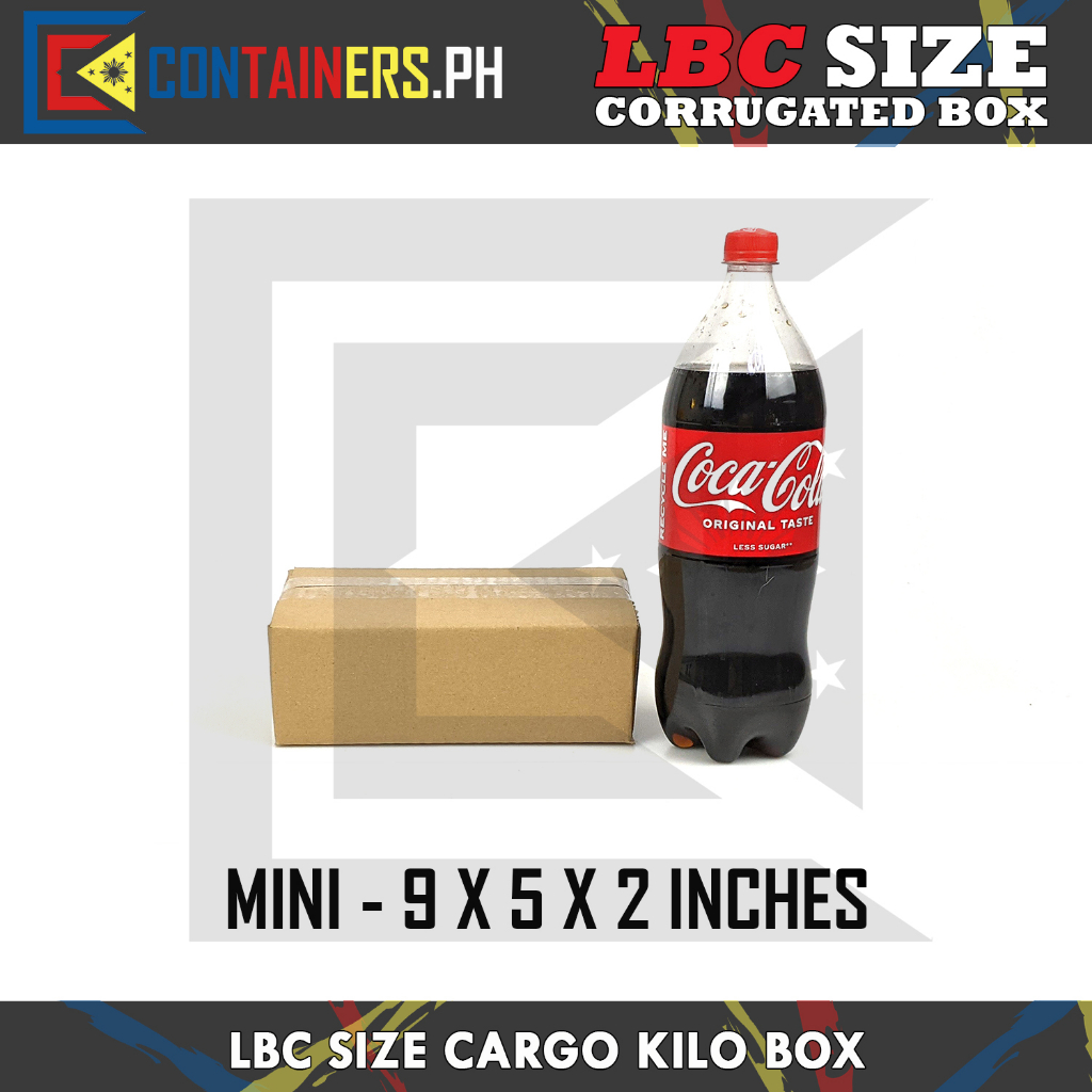 CONTAINERS.PH Mini LBC Express Sizes Corrugated Cargo Shipping Boxes ...