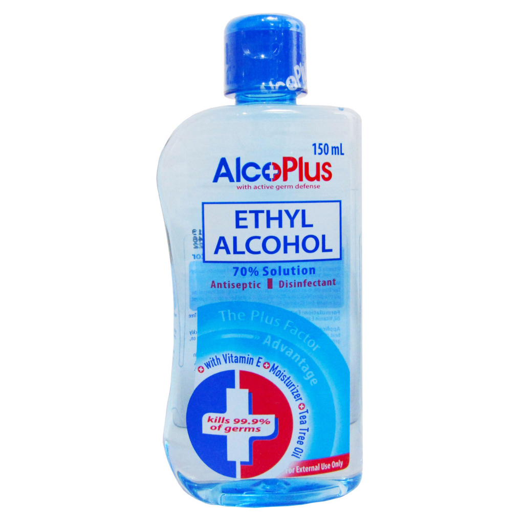 Alcoplus 70% Ethly Alcohol 150mL | Shopee Philippines
