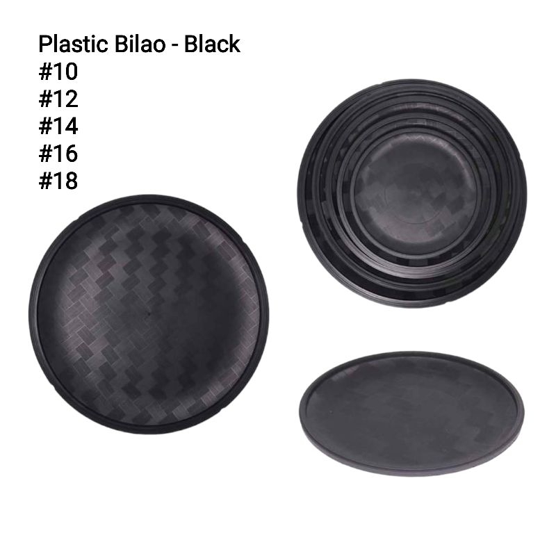 COD Bilao - Black Plastic High Quality Plastic 5PCs / 3PCs | Shopee ...