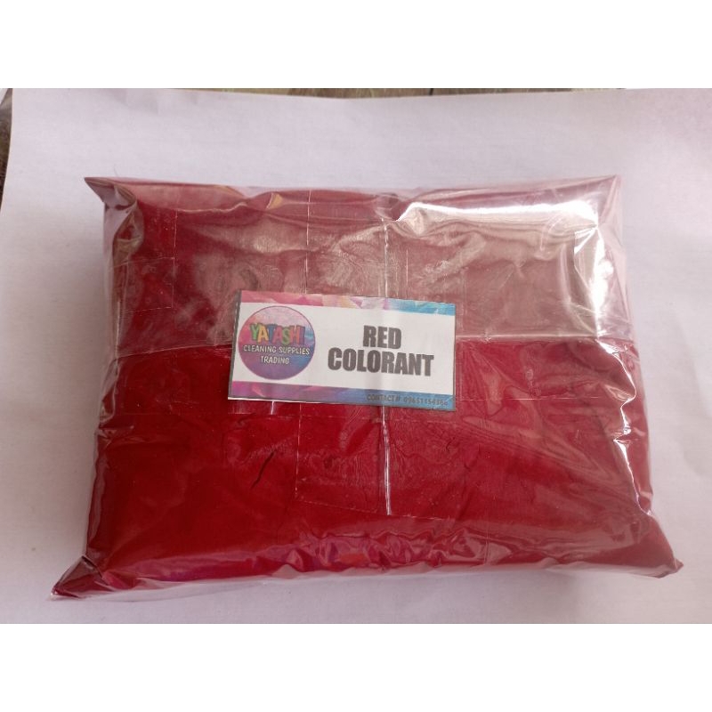 COLORANT POWDER RED (1KG,1/2) | Shopee Philippines