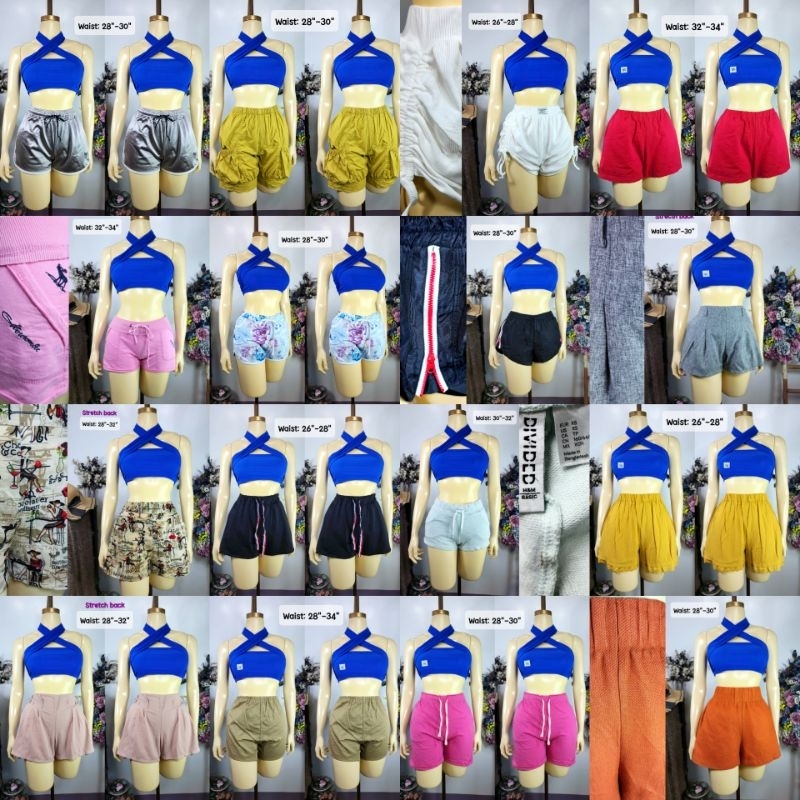 UKAY SHORTS | Garterized shorts | Preloved | Ukay | Shopee Philippines