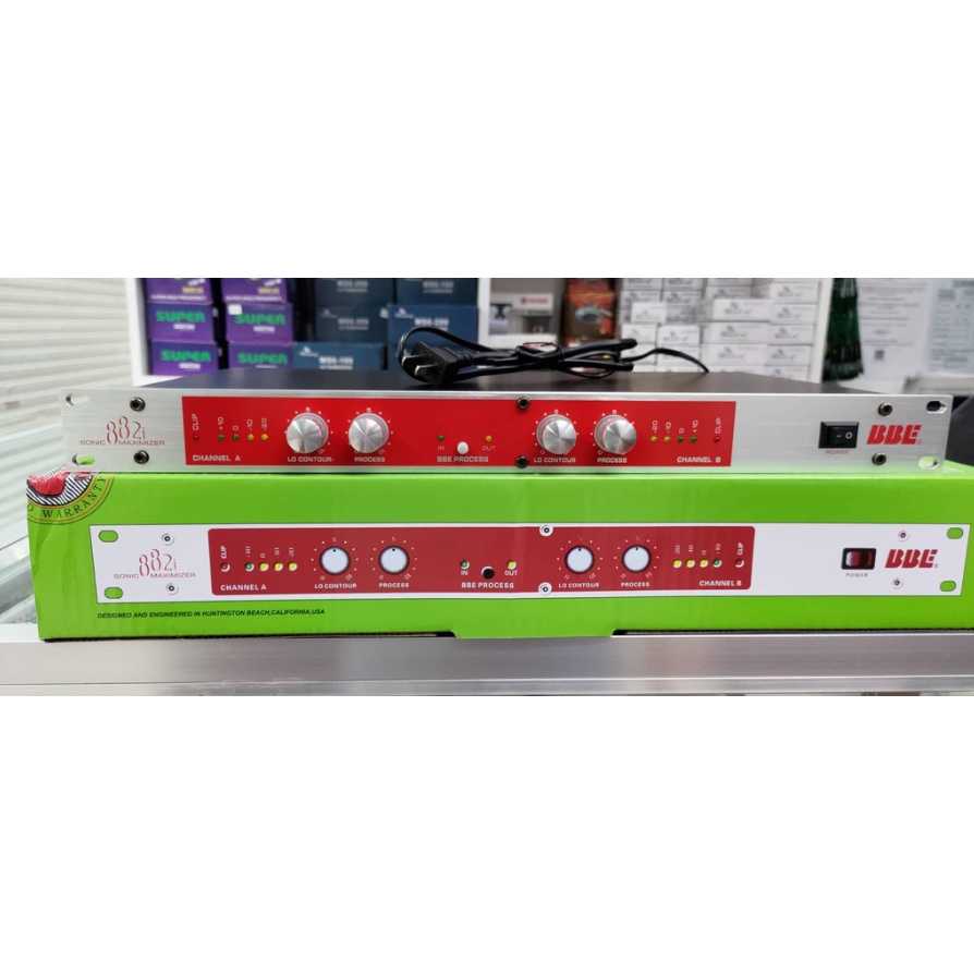 BBE 882i Sonic Maximizer Bass Enhancer Excitement of Sound Enhancer ...