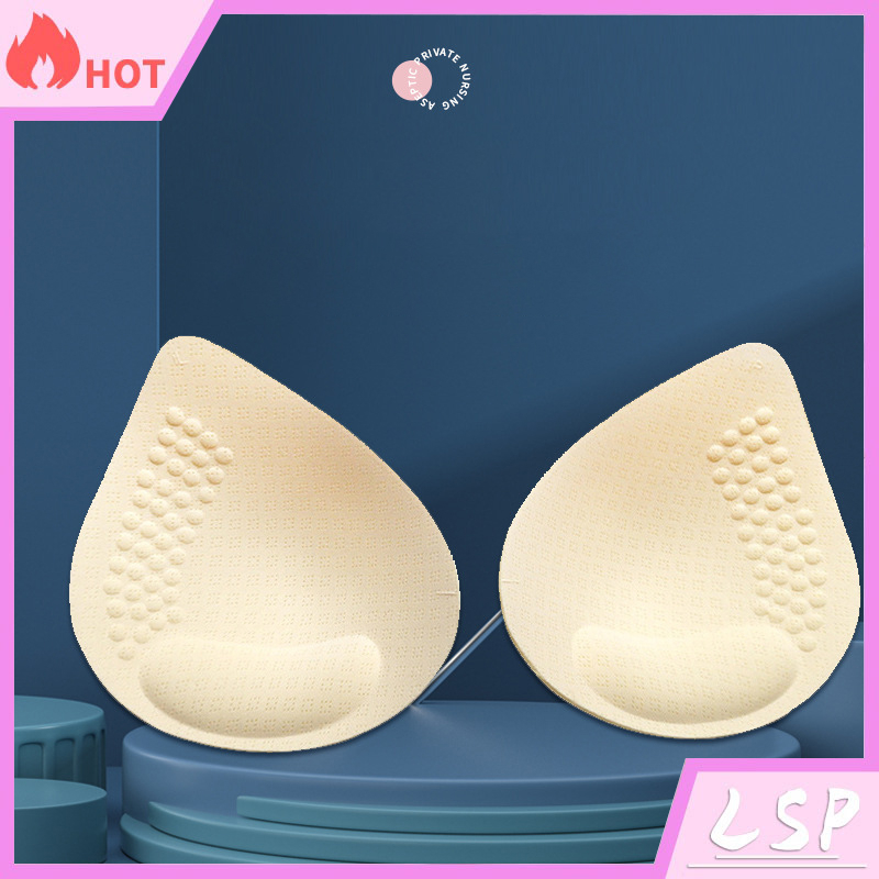 Thai Latex Chest Pad Water Drop Type Chest Pad Sports Bra Pad Yoga Suit ...