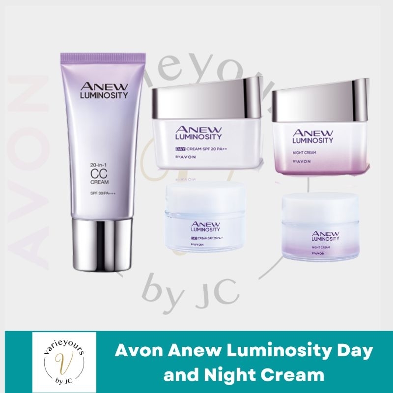 Avon Luminosity CC cream, Day Cream, Night Cream 15g 30g 50g | Shopee ...