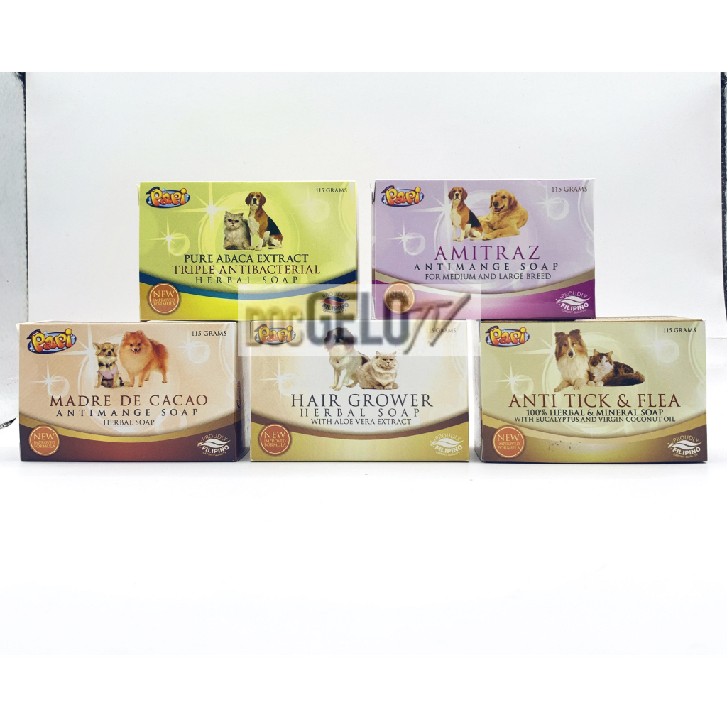 PAPI SOAP HAIR GROWER, ANTI TICK & FLEA, MADRE DE CACAO, PURE ABACA ...