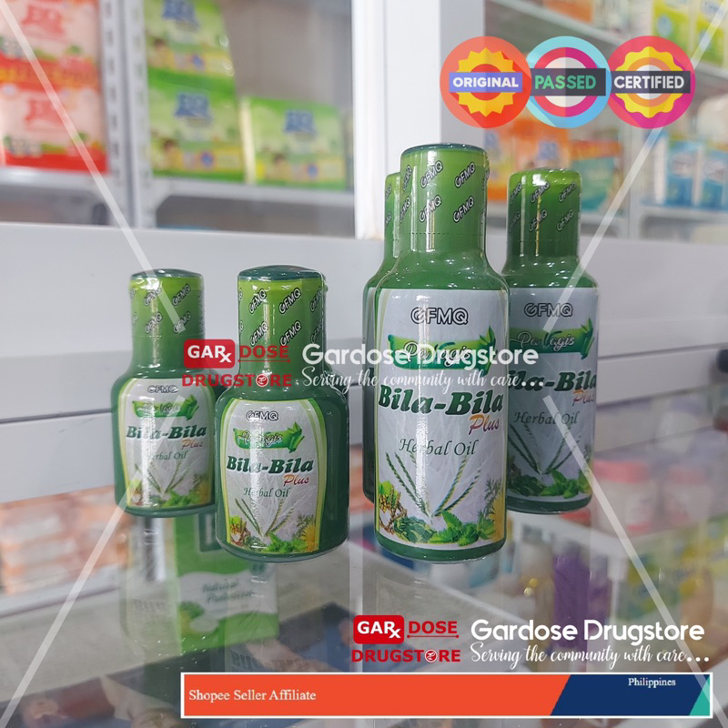 [𝗟𝗶𝗰𝗲𝗻𝘀𝗲𝗱 𝗗𝗿𝘂𝗴𝘀𝘁𝗼𝗿𝗲] Bila Bila Plus Herbal Oil Liniment 30mL & 60mL ...