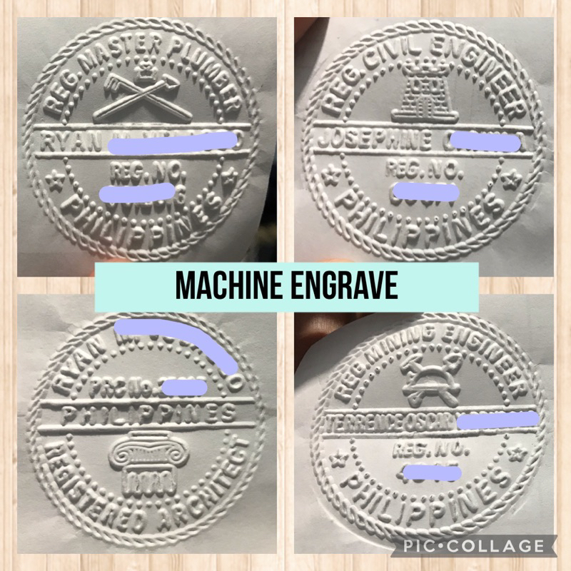 DRY SEAL STAINLESS MACHINE or MANUAL ENGRAVE PROFESSION LOGO CUSTOMIZE | Shopee Philippines