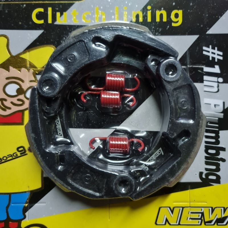 Mio Sporty Soulty Racing clutch with 1000rpm clutch spring, clutch shoe ...