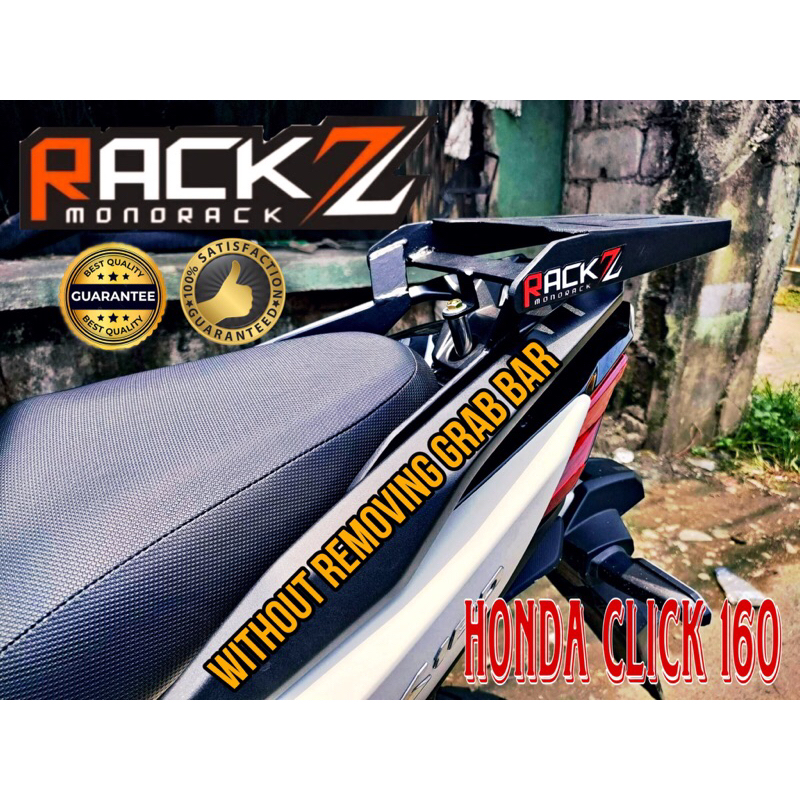 Rack Z Monorack Bracket for Honda Click 160 ( Stay Grab Bar ) | Shopee ...