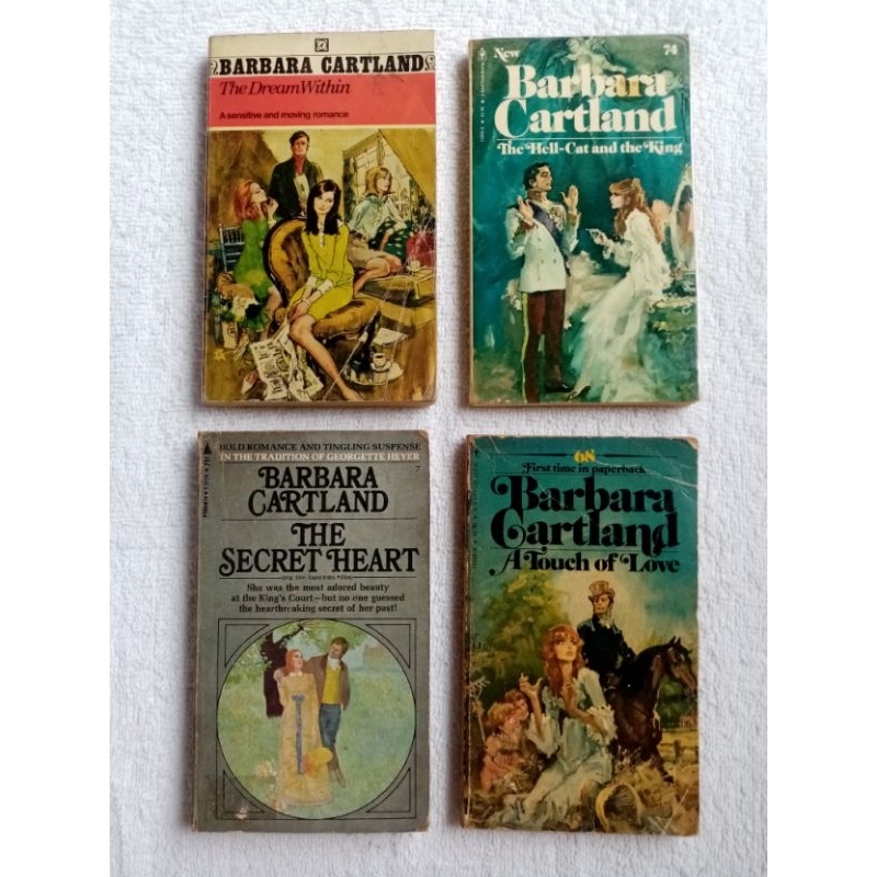 Barbara Cartland books - VINTAGE ROMANCE BOOKS, HISTORICAL ROMANCE ...