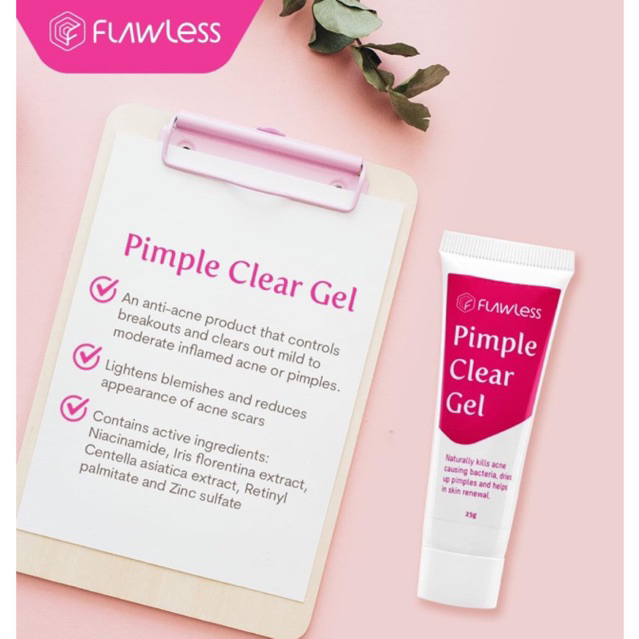 Flawless Pimple Clear Gel | Shopee Philippines