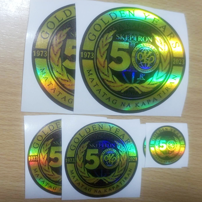 Alpha Kappa Rho AKP Akhro 50th Golden Anniversary Hologram Reflectorize ...