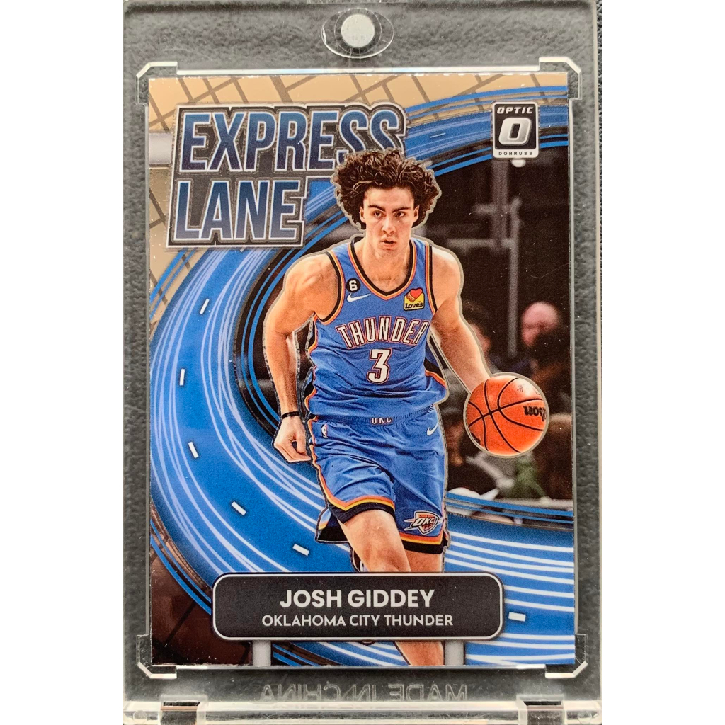 Josh Giddey Inserts Parallel COlored Numbered NBA CARDS | Shopee ...