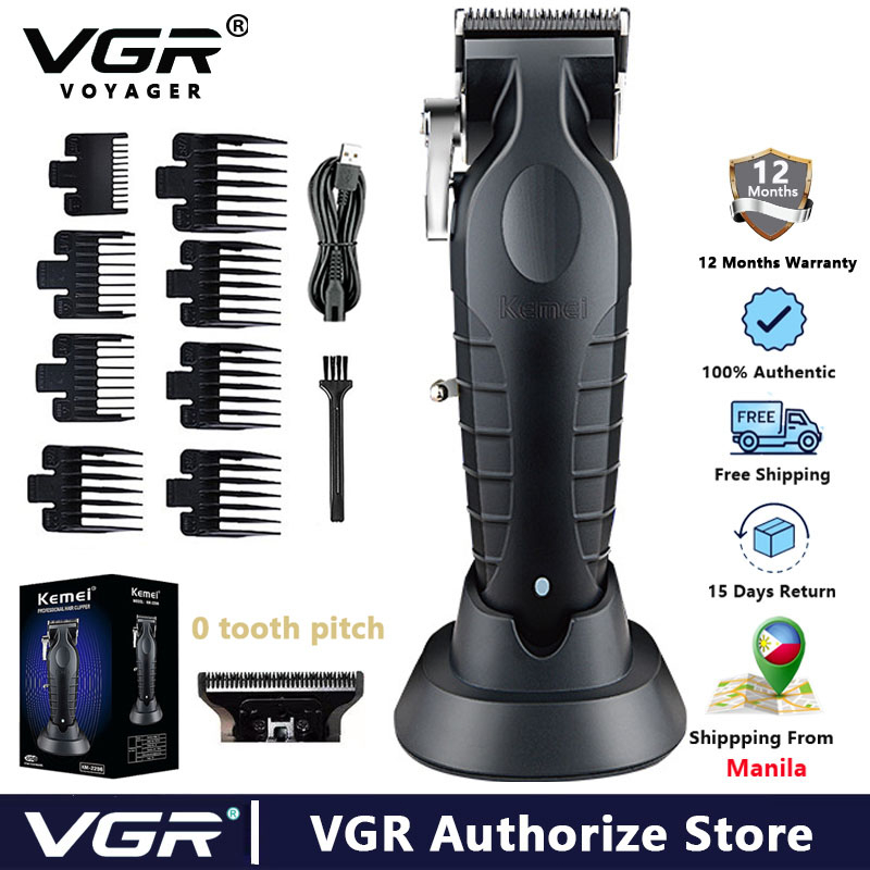 VGR Km-2296 Usb Cordless Electric Body Groin Hair Clipper for Men ...