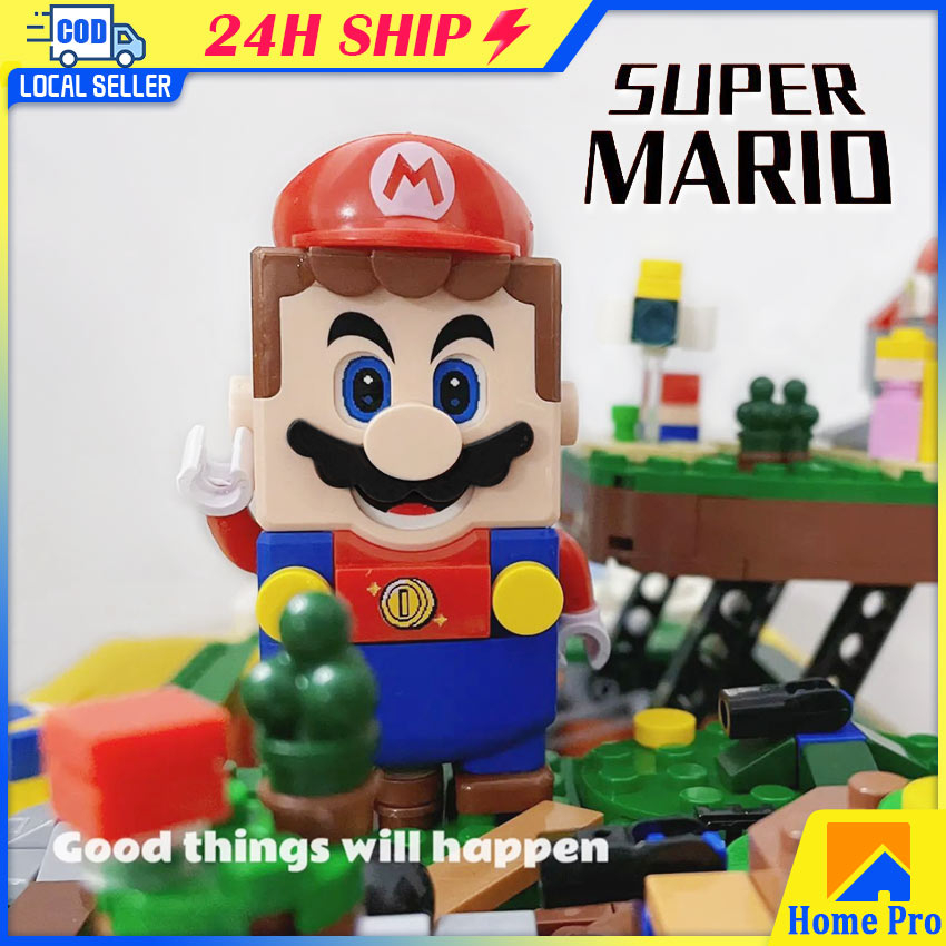 Super Mario Action Figure Blocks Toys Louis Doll Game Figure Classic TV ...