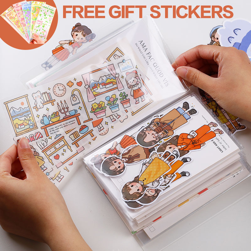 Ashley (Free Gift Sticker*8) A6 40 Slots Photocard Binder Hotocard ...