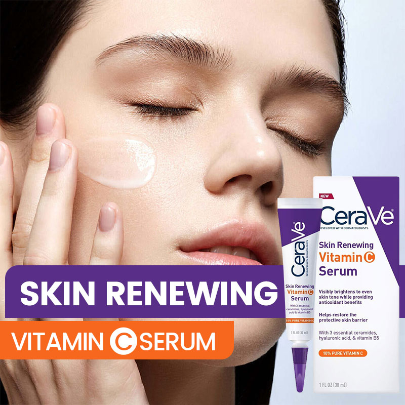 CeraVe Original Skin Renewing Vitamin C Serum 30ML | Shopee Philippines