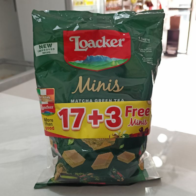 Loacker Minis Matcha Green Tea 200g | Shopee Philippines