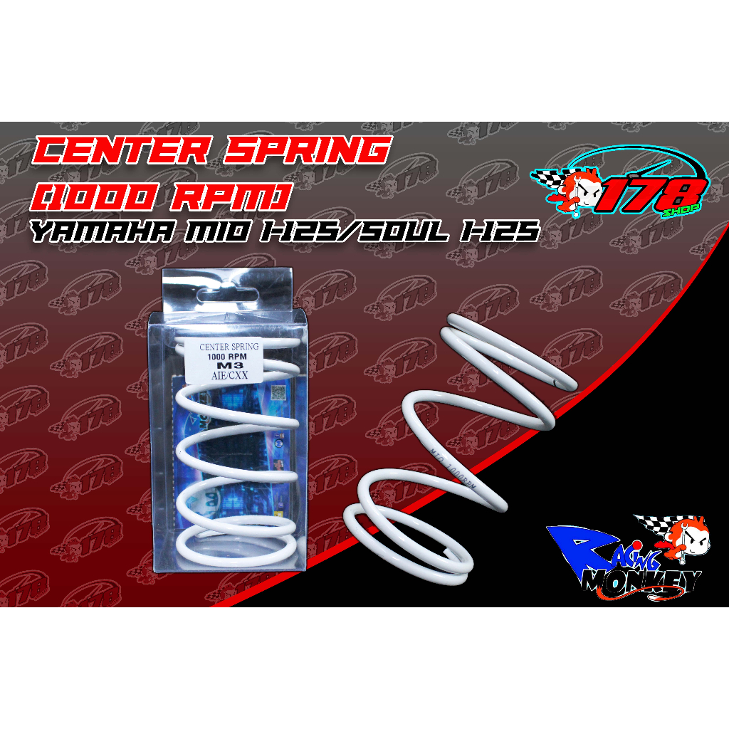 racing monkey mio i 125 mio soul i 125 center spring 1000 rpm (high ...