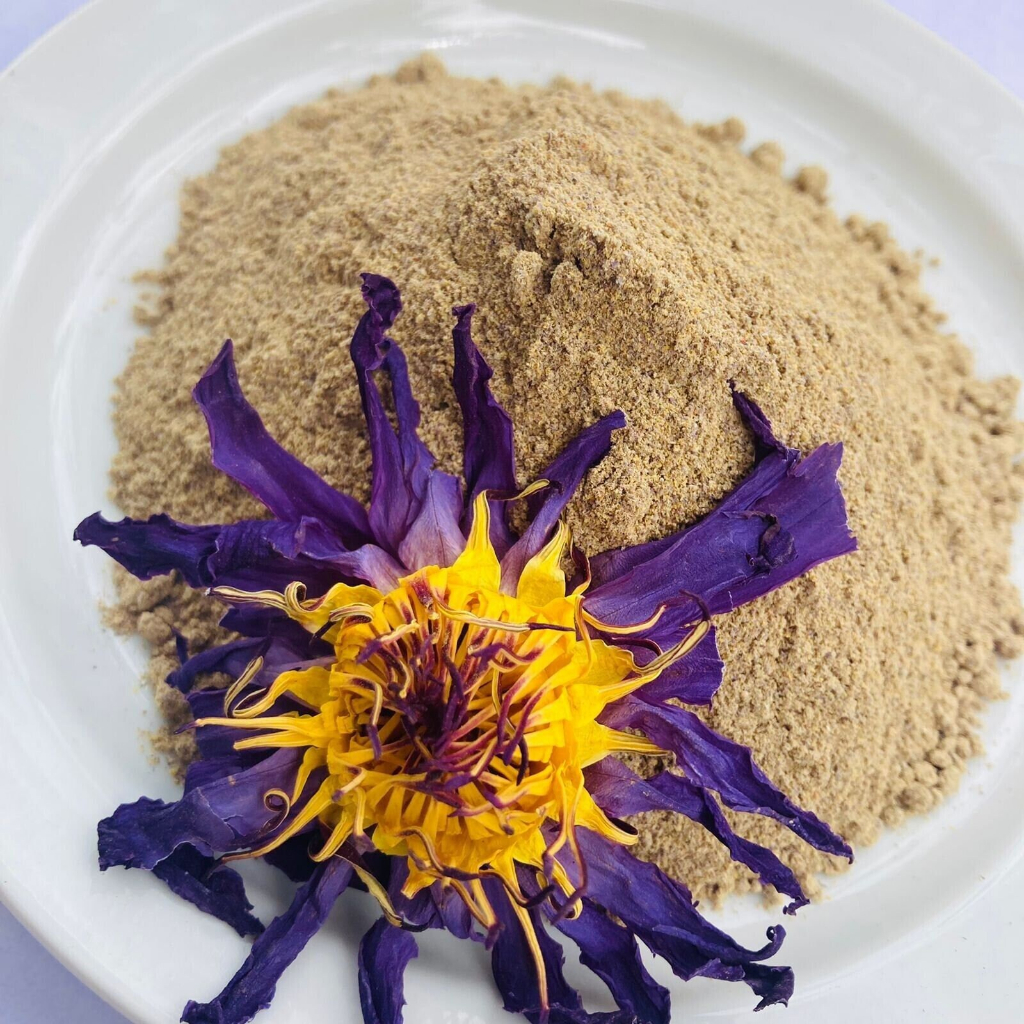Dried Blue Lotus Flower Powder / Nymphaea Caerulea / Aphrodisiac ...