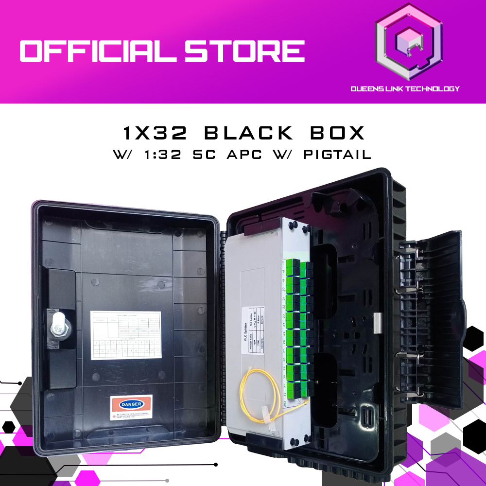 NAPBOX W/ 1*32 CASSETTE SPLITTER SC/APC (GREEN) WITH PIGTAIL | Shopee ...