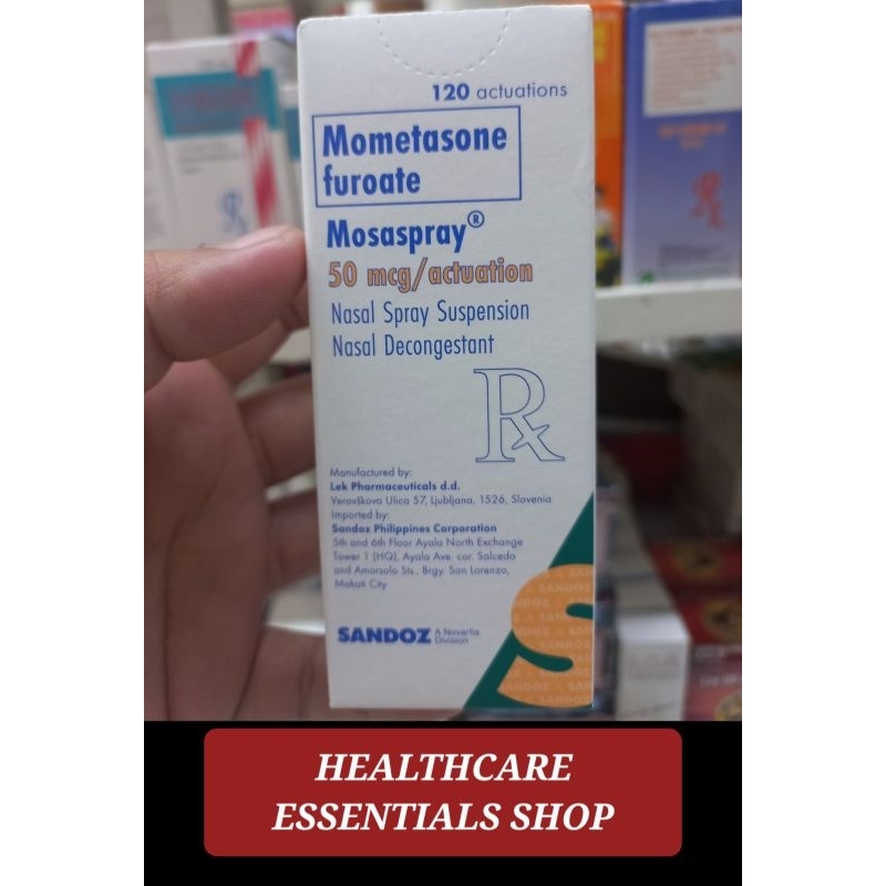 MOSA SPRAY 50mcg 120 actuations (100% ORIGINAL) | Shopee Philippines