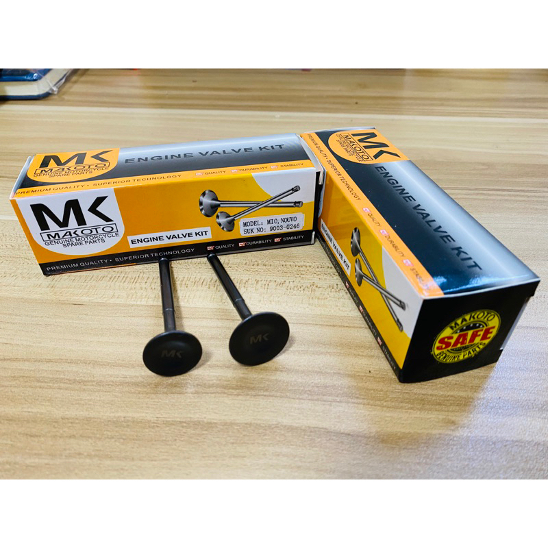 MAKOTO ENGINE VALVE MIO SPORTY/NOUVO | Shopee Philippines