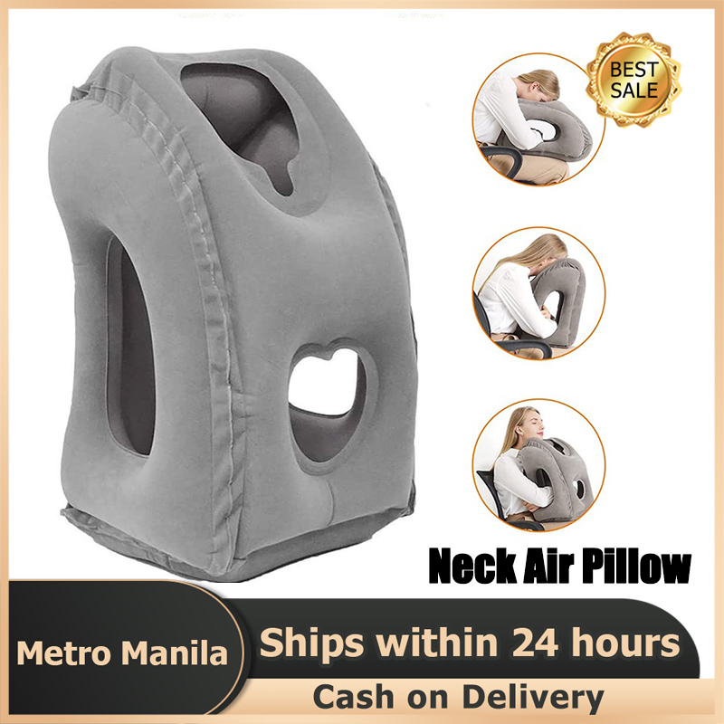 Ready Stock Inflatable Travel Pillow inflatable Neck Air Pillow for ...
